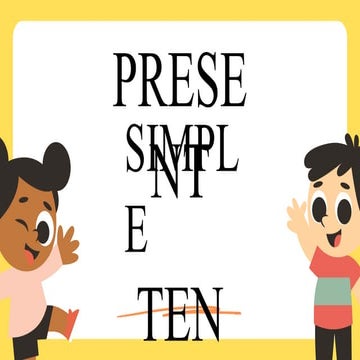 Present Simple Tense For Grade Seventh Pptx