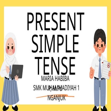 PRESENT SIMPLE TENSE BAHASA INGGRIS SMK KELAS X.pptx