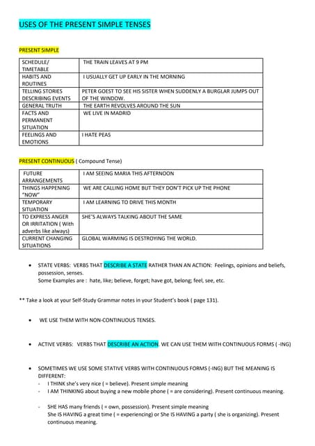 Present perfect tense with particles | DOCX
