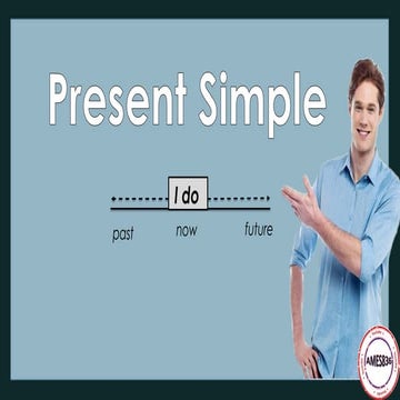 Present simple : English Language | PDF