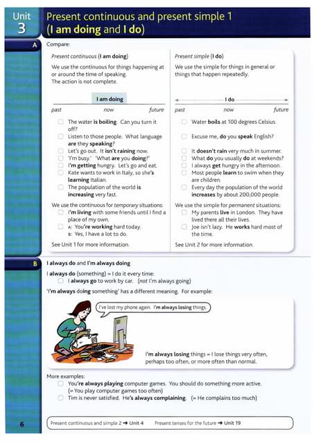 Present simple (intermidiate) | PDF