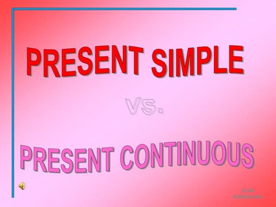 Present simple | PPT