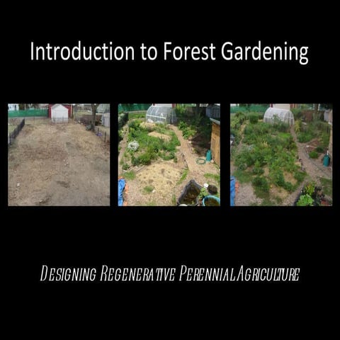 Introduction to Forest Gardening | PPT