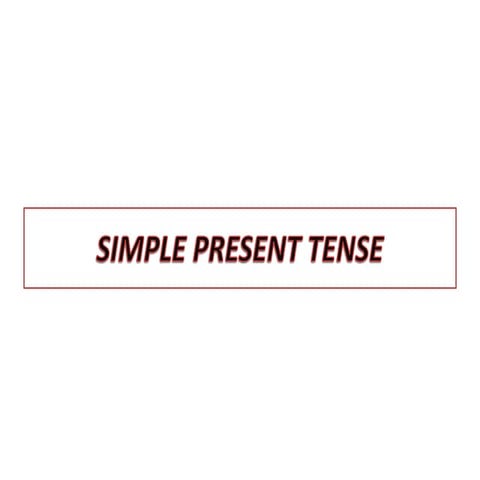 Present tense | PPTX