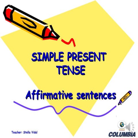 Present tense (slides) | PPT