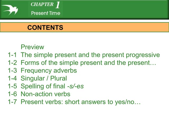 Lesson plan present simple tense | PPTX