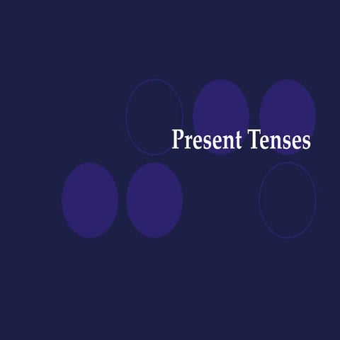 Present Tenses | PPT