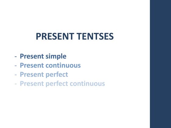 Past tenses | PPTX