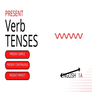 Present Verb Tenses Presentation in Red and Black Modern Style.pptx