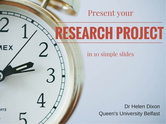 How to present a research paper using power point | DOCX | Science