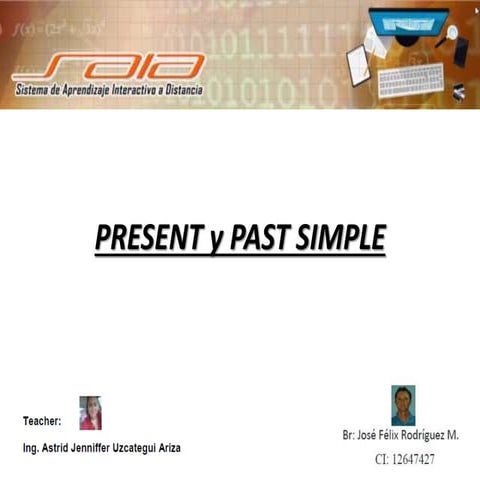 Present y past simple | PPTX