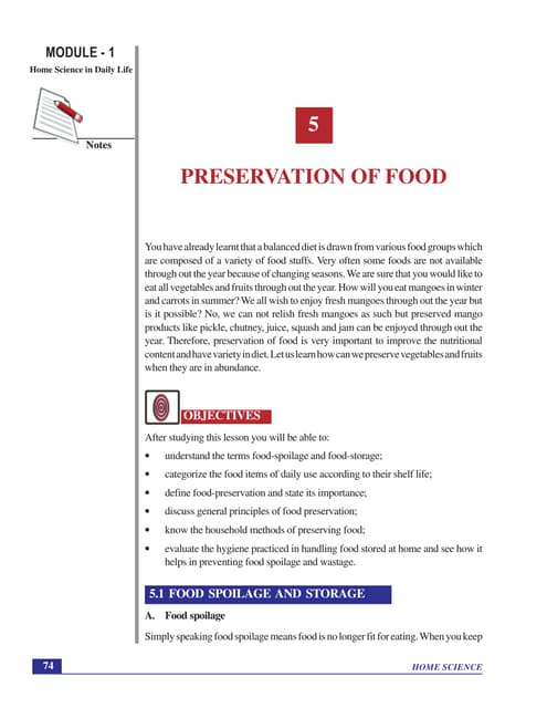 Types of food based on its perishability - DR KG/KCET | PPTX