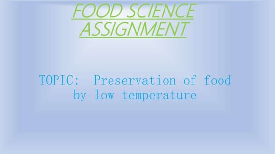 Unit operations in food processing | PPTX | Home Appliances | Home & Garden