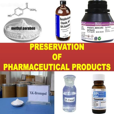 Preservation of pharmaceutical products | PPTX