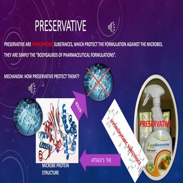 Pharmaceutical Preservative | PPTX