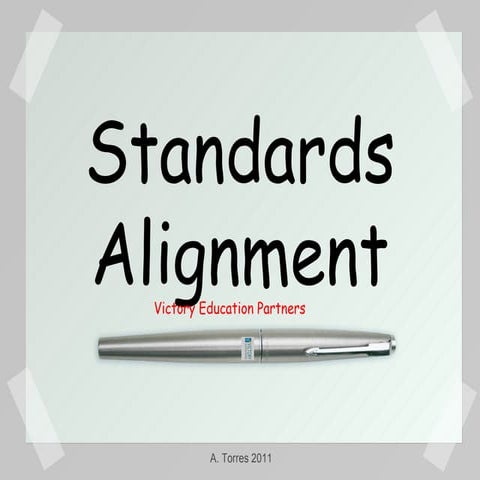 Standards Alignment | PPT