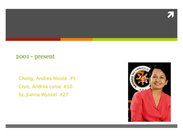 Q4 lesson 31 gloria macapagal-arroyo | PPTX