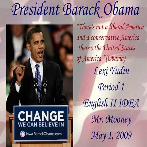 President Barack Obama | PPT