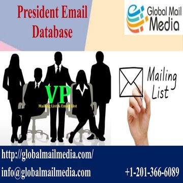 President email database | PPT