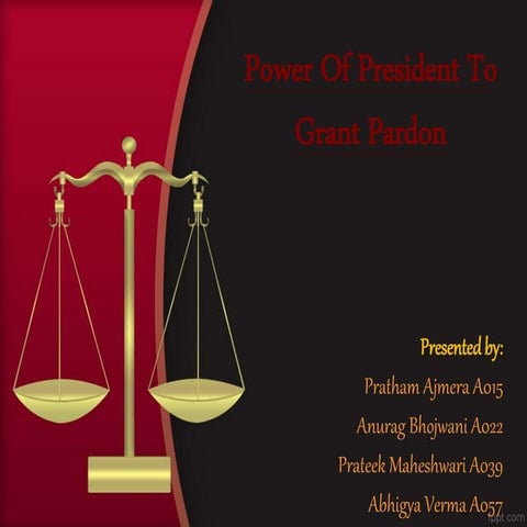 Presidential Pardon | PPTX