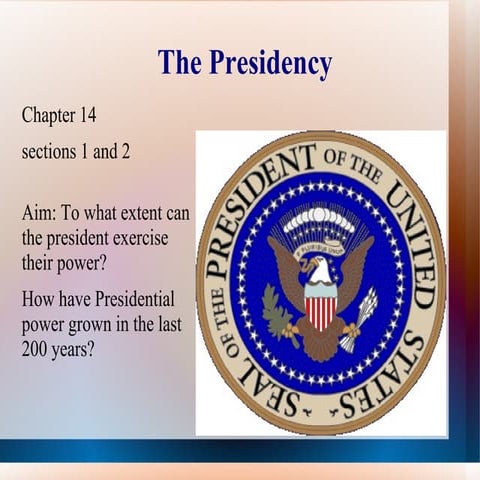 Presidential power | ODP