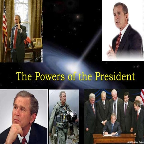 Presidential Powers Point | PPTX | Political Issues & policy | Politics