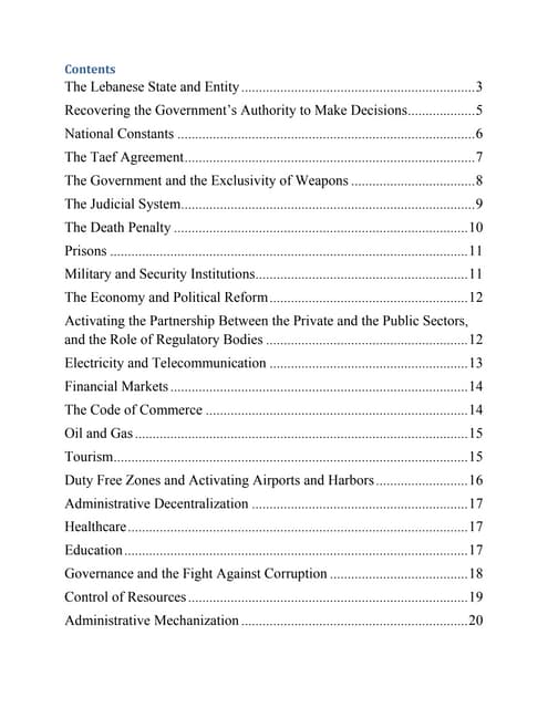 Samir Geagea Biography (Arabic) | PDF