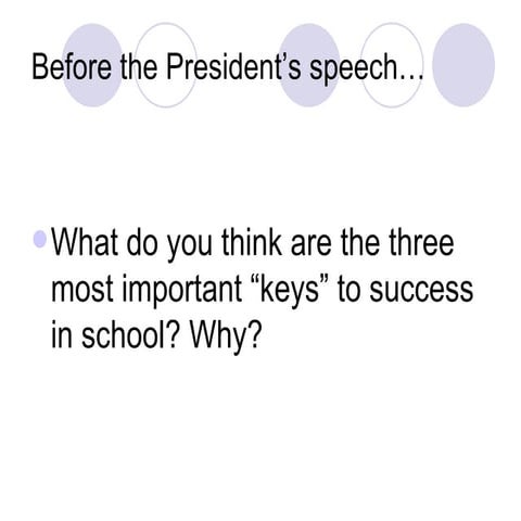 President’S Speech | PPT