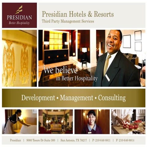 Presidian Hotels & Resorts | PDF