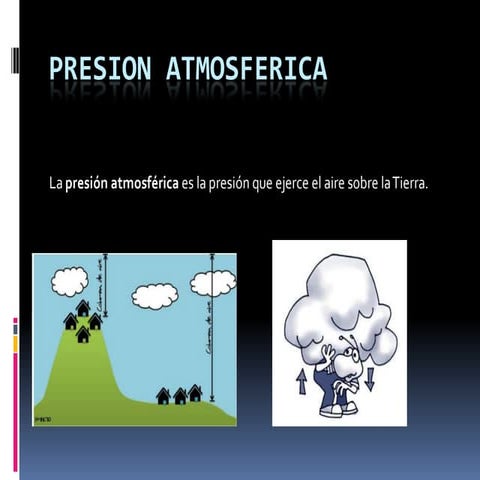 Presion atmosferica | PPTX