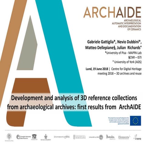 Development and analysis of 3D reference collections from ...