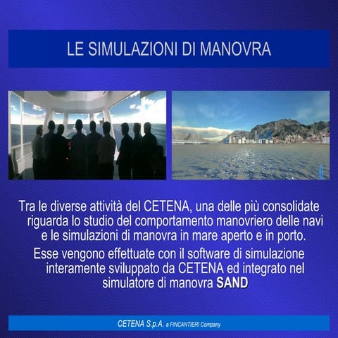CETENA&Studi di manovrabilità | PPT