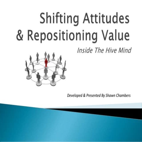 Shifting Attitudes & Repositioning For Value Inside The Hive Mind | PPT