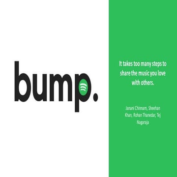 Bump, Presentation 1 | PDF