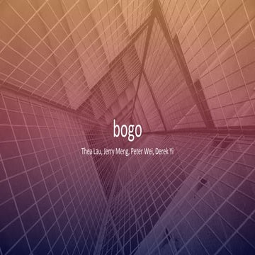 Bogo Presentation 4 | PPT
