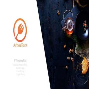 Arbor Eats Final Presentation | PPTX