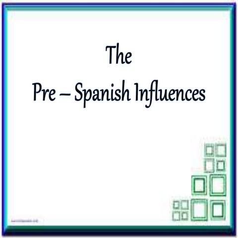 Pre spanish original | PPTX