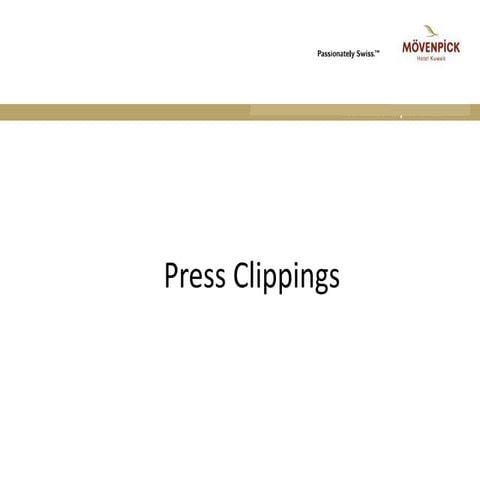 Press clippings | PPT