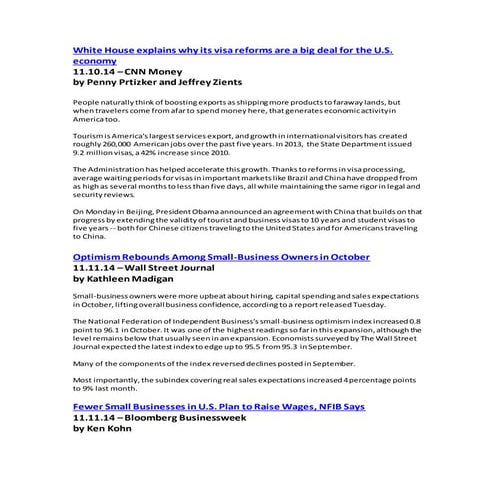 Press clips 1113 | DOCX