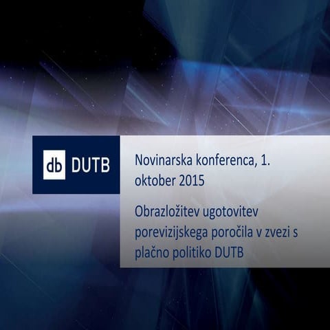 Press conference presentation 20151001 | PPT