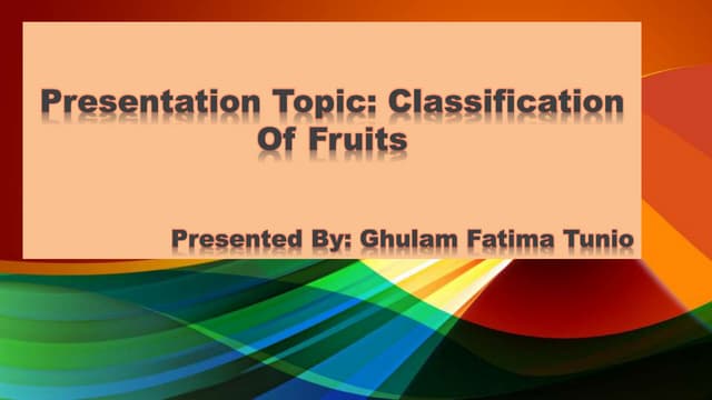 Classification of Fruits and Vegetables....pdf