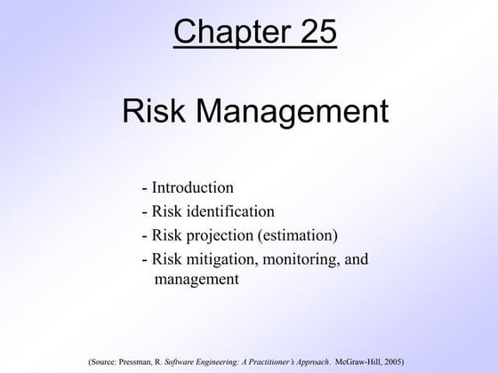 Risk Mitigation, Monitoring and Management Plan (RMMM) | PPTX | Operating Systems | Computer ...