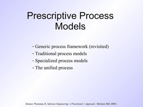 process_models in Computer Software Enginnering | PPT