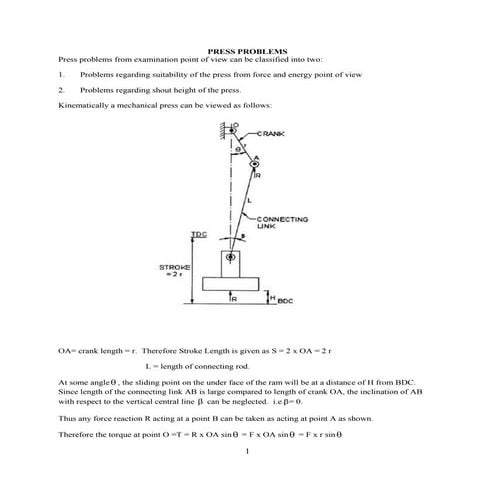 Press problems | DOCX