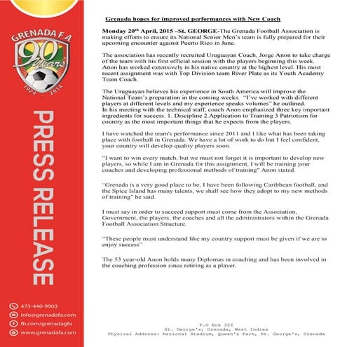 Press Release | PDF