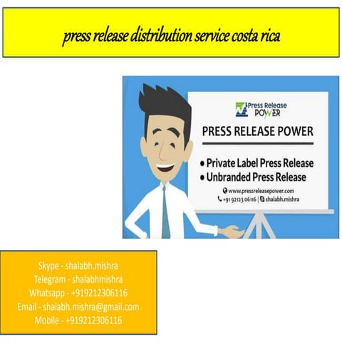 Press release distribution canada | PPTX