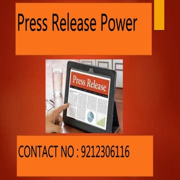 Press release power | PPT