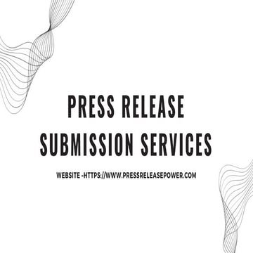 press release submission | PDF
