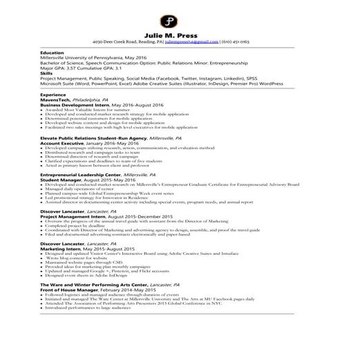 Resume | PDF