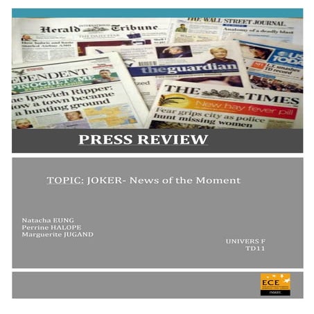 Press review dossier | PDF